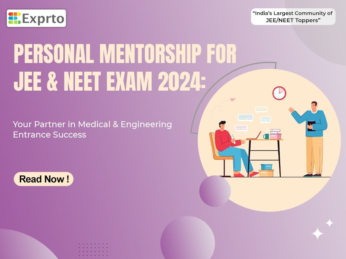 IIT-JEE and NEET Exam Preparation Tips: Lessons from Exam Toppers and the Exprto E Portal | by ...