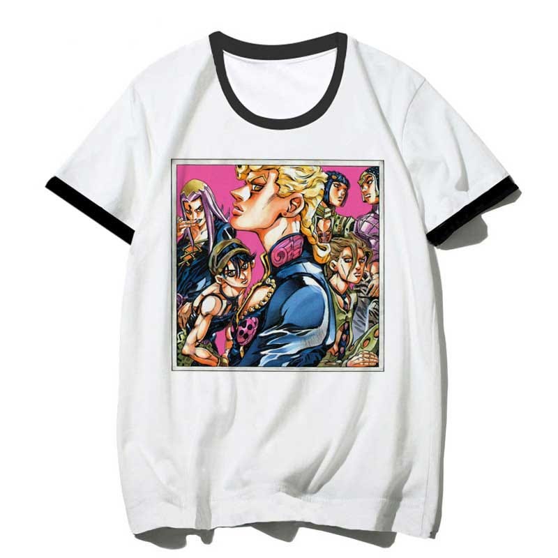 JJBA T-Shirts — JJBA T-Shirt Jotaro & Star JJFR2008 - JJBA Merchandise ...