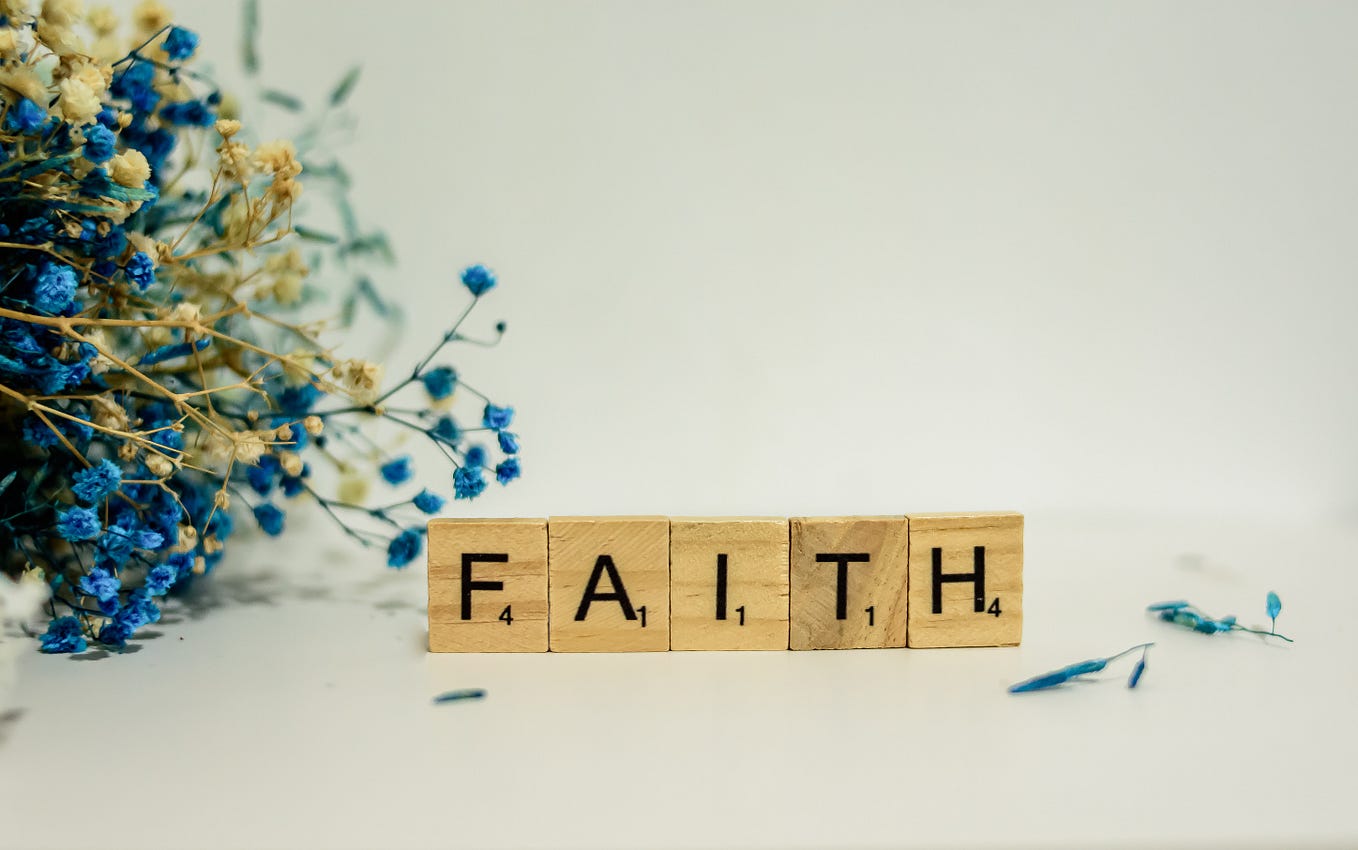 My word for 2023 is FAITH —. — What is yours? — | by Lu Skerdoo | The ...