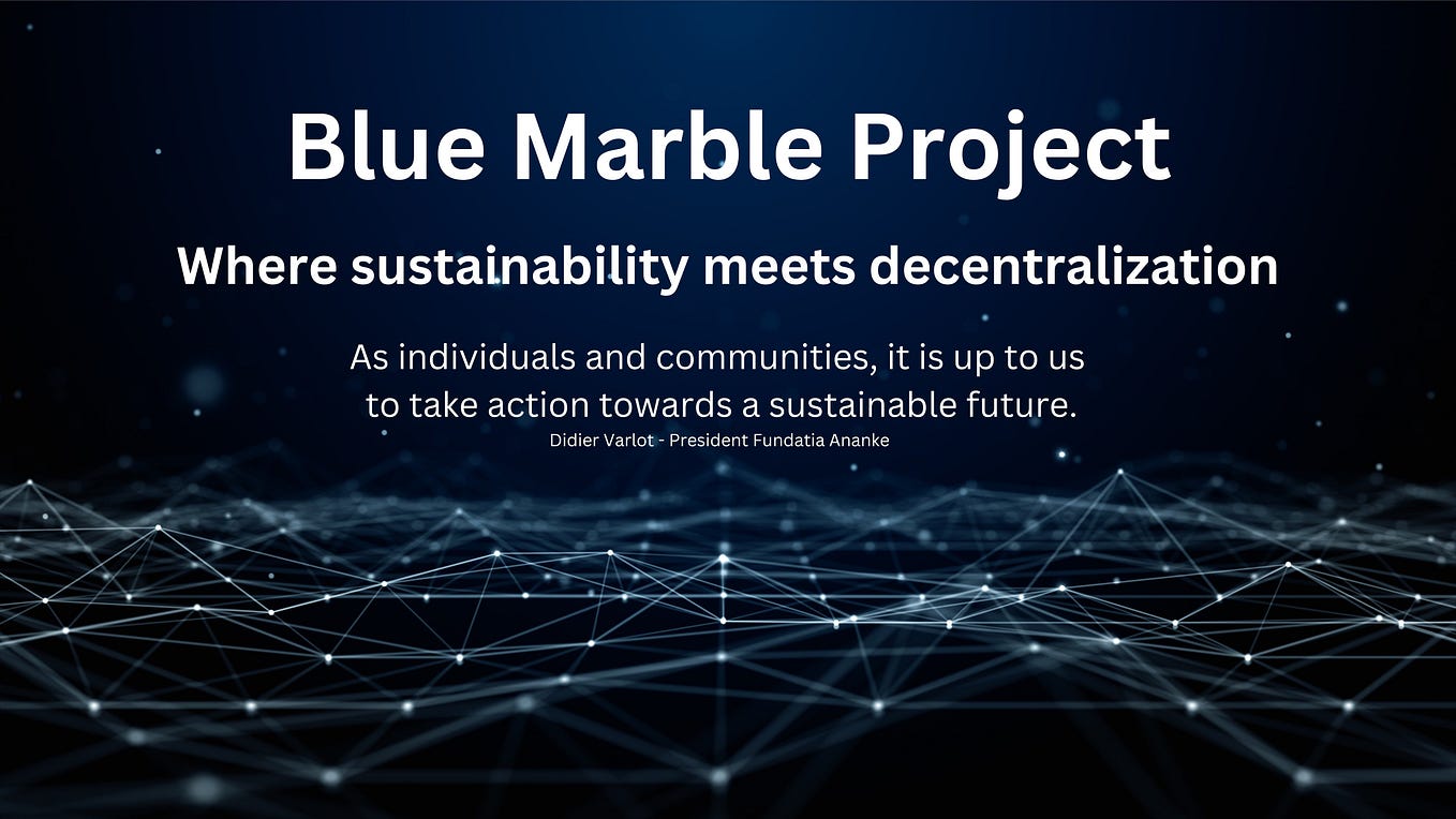 Join the Blue Marble Project: A Revolutionary Movement for a ...