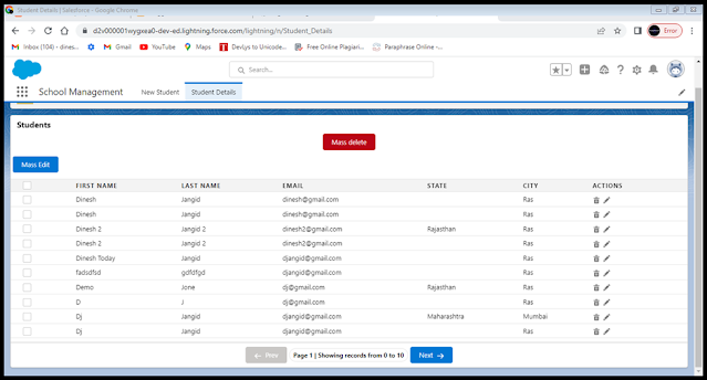 Editable List with files and notify option in Salesforce Lightning (Aura) - Dineshjangidaug - Medium