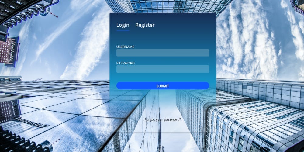 How to Create an Animated Login Register Web Page With HTML, CSS3, and ...