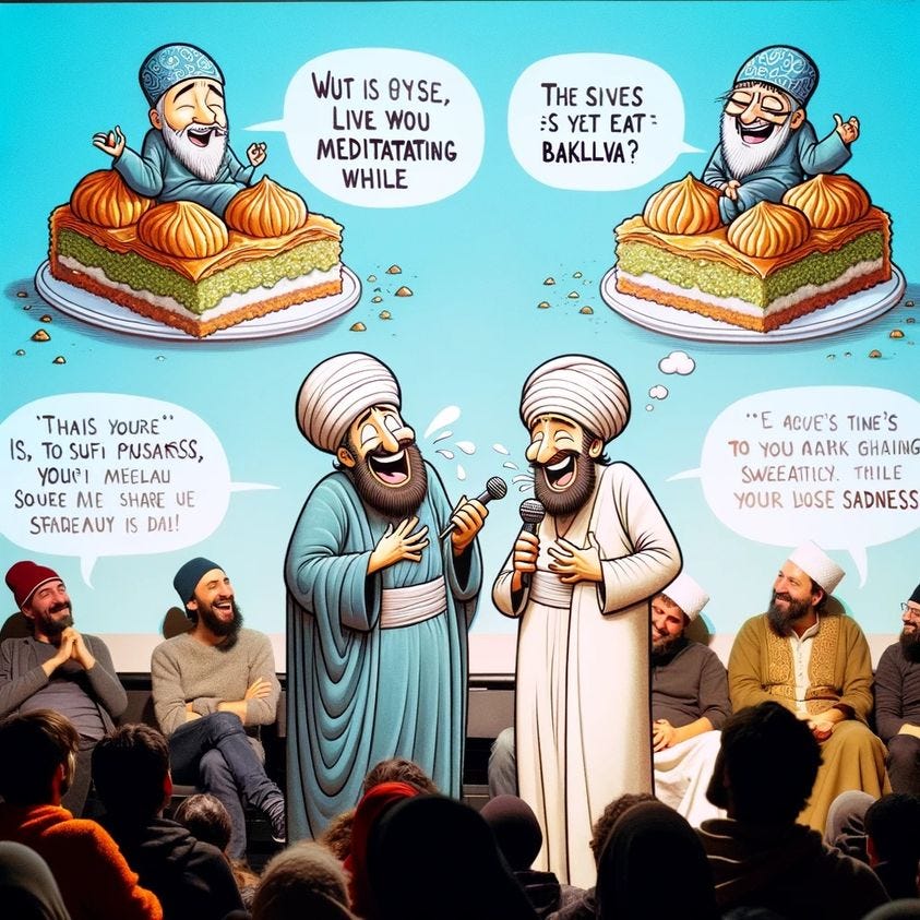 Les deux Meddahs. Meddah 1: “Pourquoi le soufi ne… | by BELKACEM ...