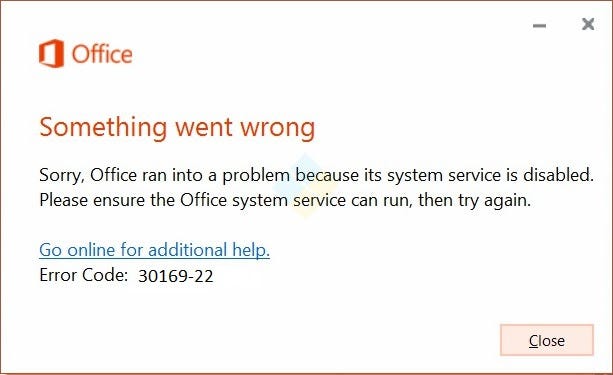 How To Solve Error Code 30029–39 In Office 365/2019/2021 | by victor ...