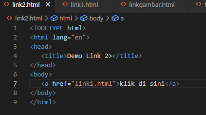 MEMBUAT TABEL SEDERHANA DENGAN HTML DI VISUAL STUDIO CODE1 6. Untuk ...
