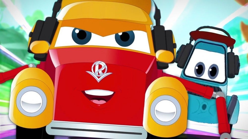 Happy Halloween Song | Little Red Car Cartoons For Kids | by Tubikids ...