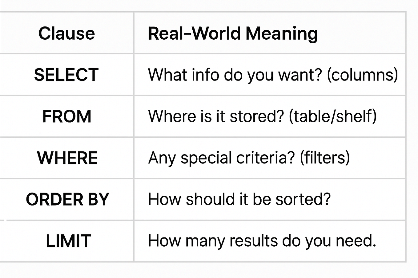 14 topics to cover in SQL: | by Anwesha Bhattacharya | Medium