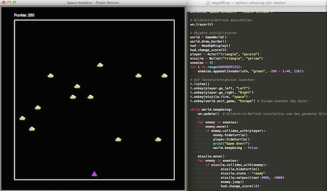 Spieleprogrammierung mit Pythons Turtle-Modul (Teil 2) | by Jörg Kantel ...