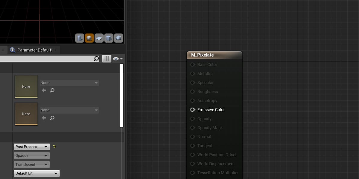 Unreal Engine 5 — Sharpen Effect (Post-Process Material) | by CG Hideout | Medium