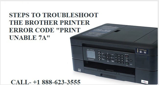 HOW TO EASILY FIX THE BROTHER PRINTER ERROR CODE 6A? | by John short ...