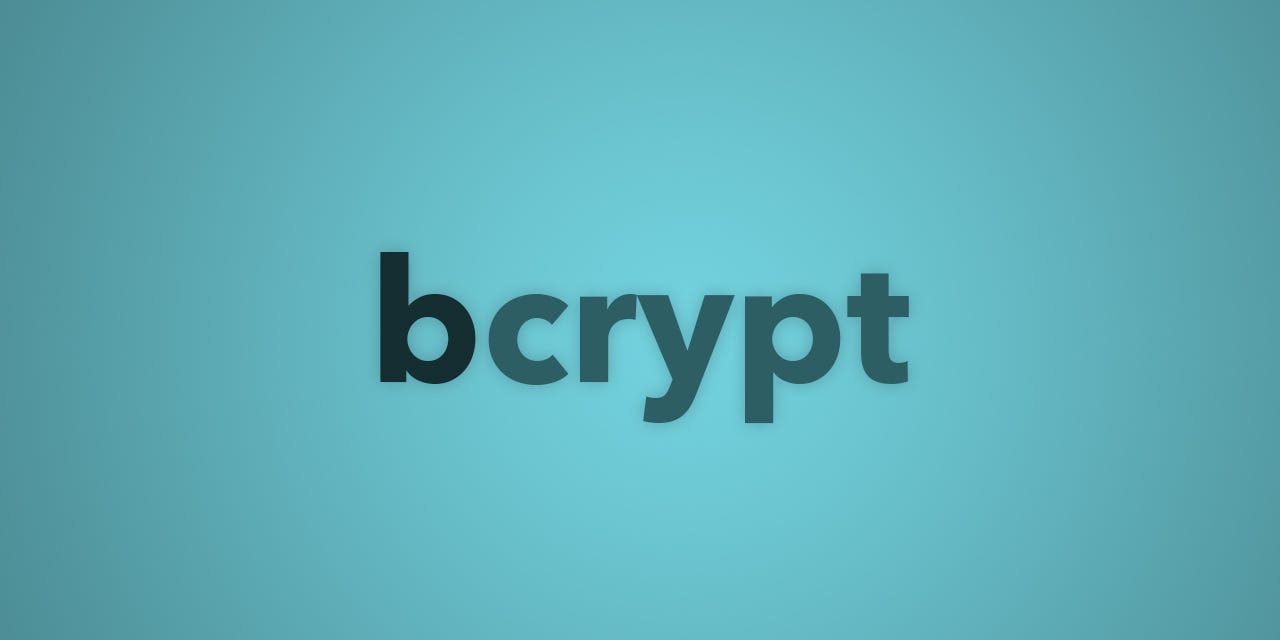 Password Hashing Using Bcrypt What Is Bcrypt By Bhupendra Medium 2982
