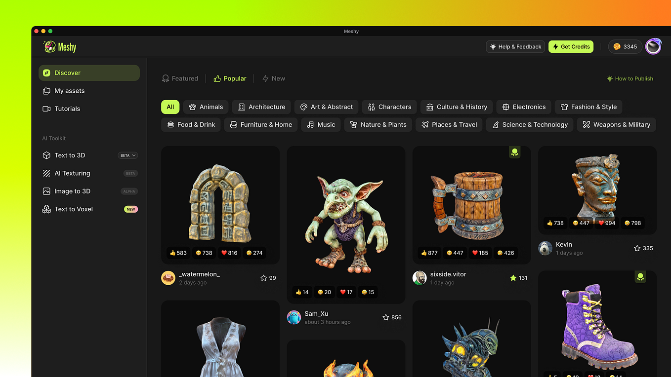 Revolutionizing 3D Modeling: How VoxCraft is Shaping the Future of AI Generators | by VoxCraft ...