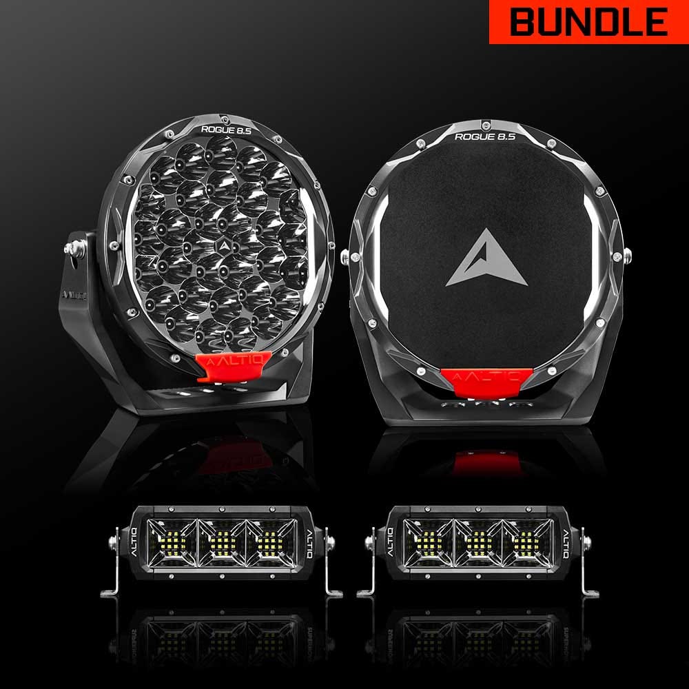QUAD V3 LED DRIVING LIGHTS - Altiqau - Medium