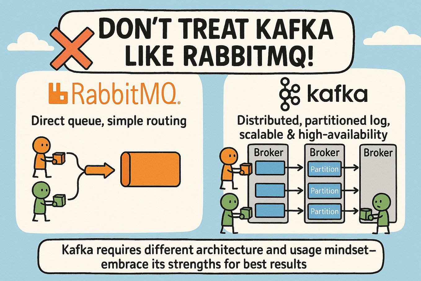 RabbitMQ vs Kafka: Choosing the Right Messaging System for Your Needs | by IntelliSoft | Medium
