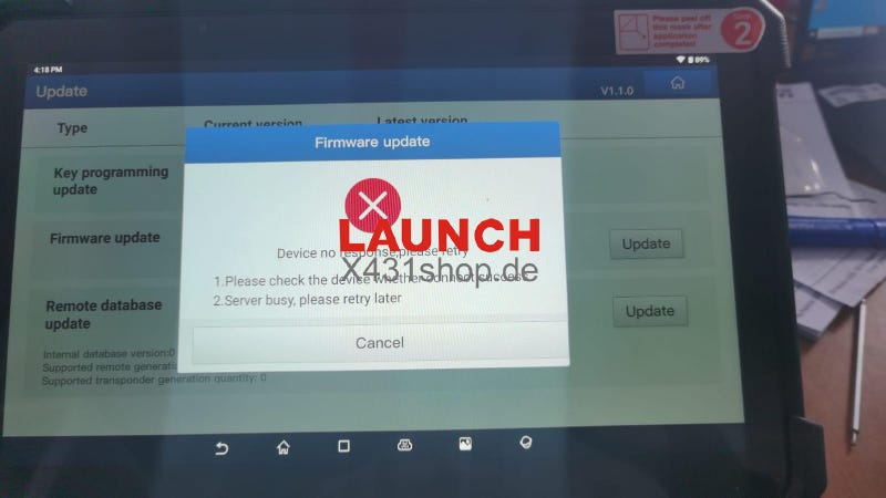 Launch X431 PAD IX Diagnostic Tool Review - X431 SHOP - Medium