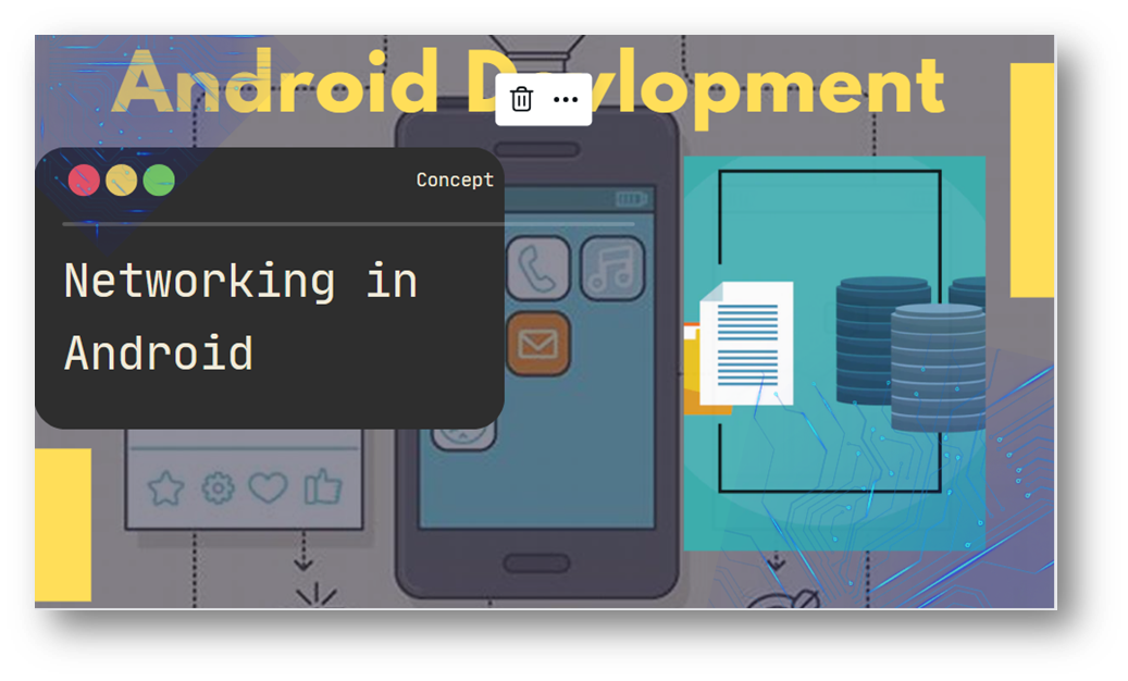 Android Menus. In designing Android apps, options… | by Rushikesh Rathod | Medium