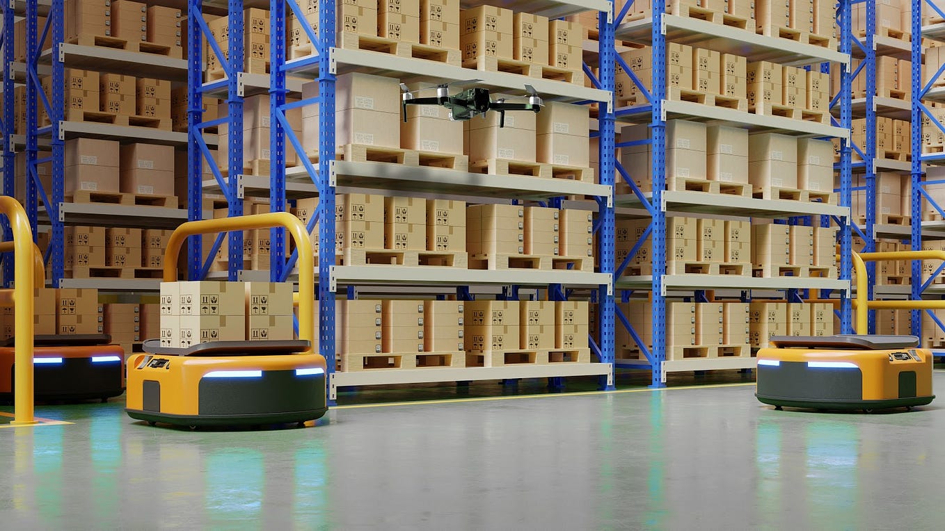 Why Drones are Ideal for Cycle Counting Full Pallets | by Raman Kataria ...