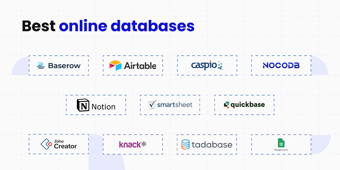 24 best no-code and low-code platforms | by Baserow | Medium