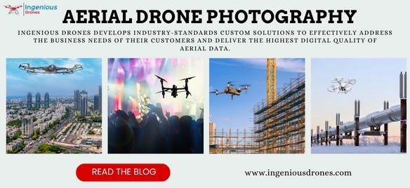 5 Ways Businesses Can Use Aerial Drone Photography | by Ingeniousdrone | Feb, 2024 | Medium