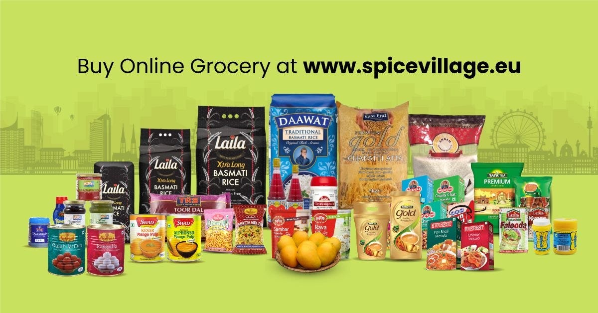 Online Grocery Indian — Fresh Groceries Delivered - Spice village - Medium