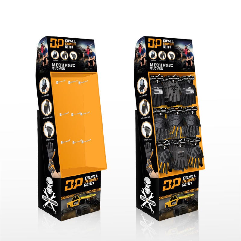 Cardboard Counter Display Units for Small Products | PackManuf | by ...