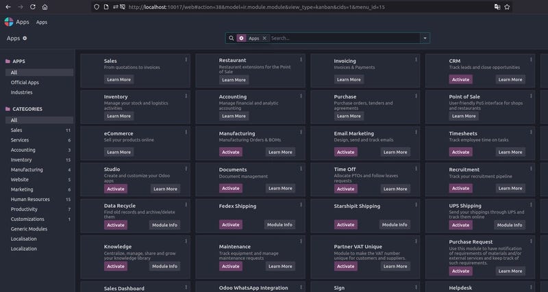 How to install Odoo using docker. Introduction | by abraham mahanaim | Medium