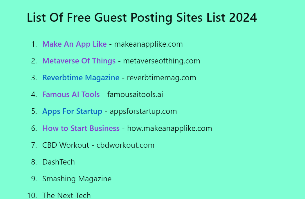 54 Guest Posting Sites You Should Submit To For More Organic Traffic ...