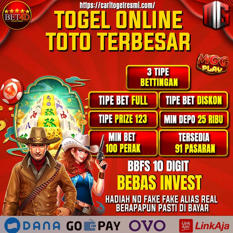 Rekomendasi Situs Toto 4D Terbesar Dan Terpercaya Dengan Bonus Terbesar | by BET4D SITU TOTO DI ...