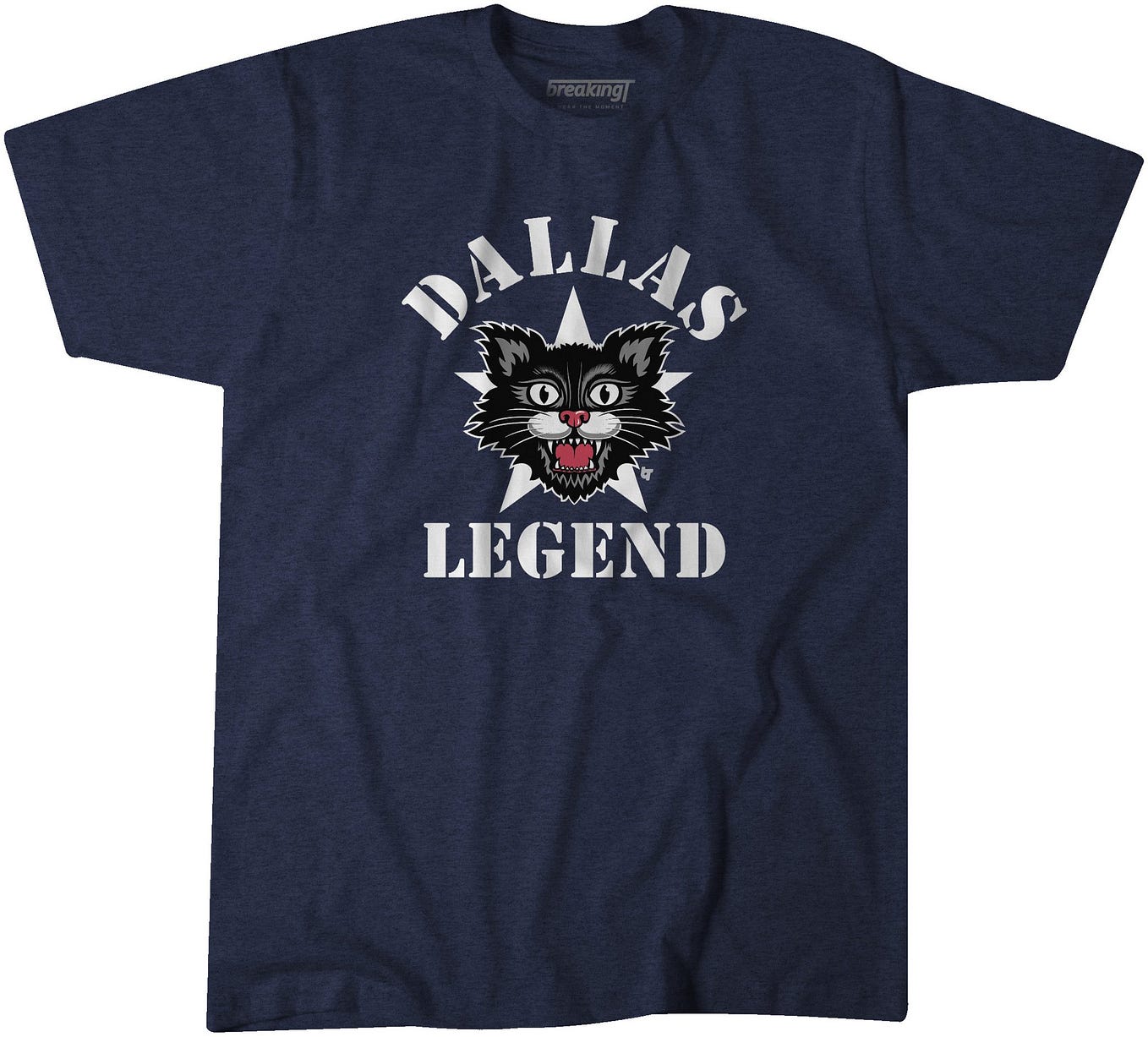 Black Cat Dallas Legend Official Shirt | by RIP Kane Brown T Shirt | Medium
