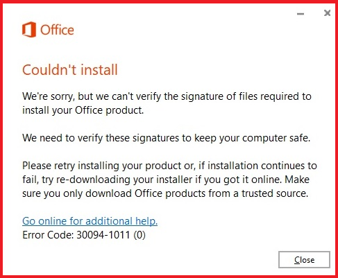 How to Solve Office 365/2021/2019 Error Code 30050–13 | by Kyliejhon | Medium