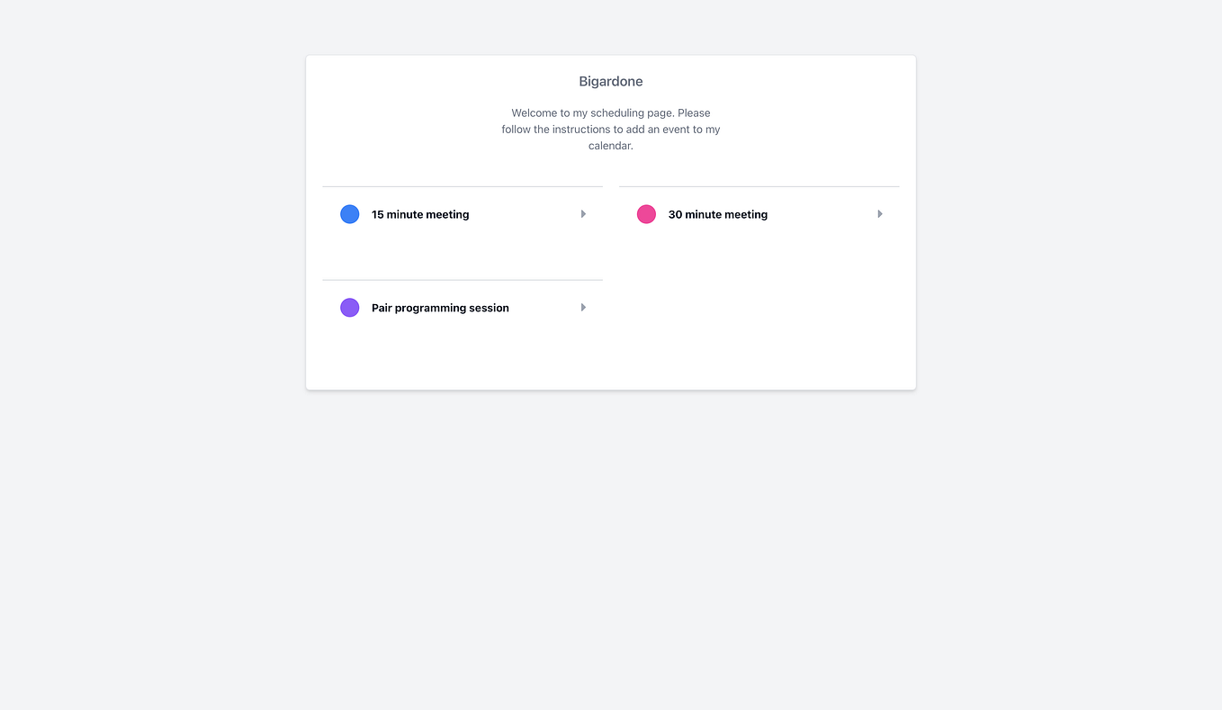 Building a simple Calendly clone with Phoenix LiveView (pt. 1) | by Ricardo García Vega | Medium