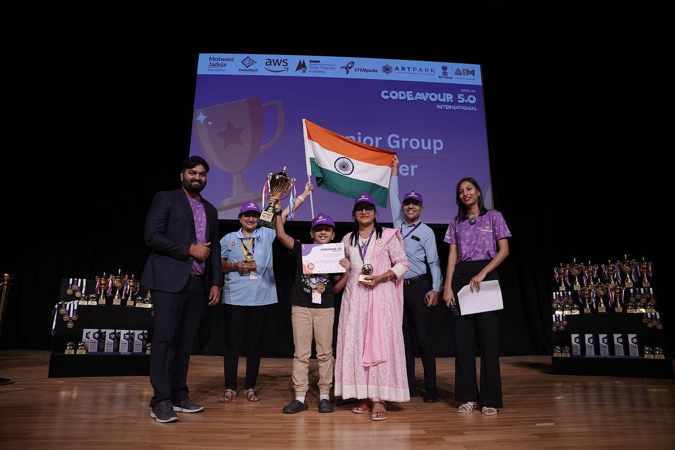 Journey of Team India at First Global Challenge 2023 (Robot Matches ...