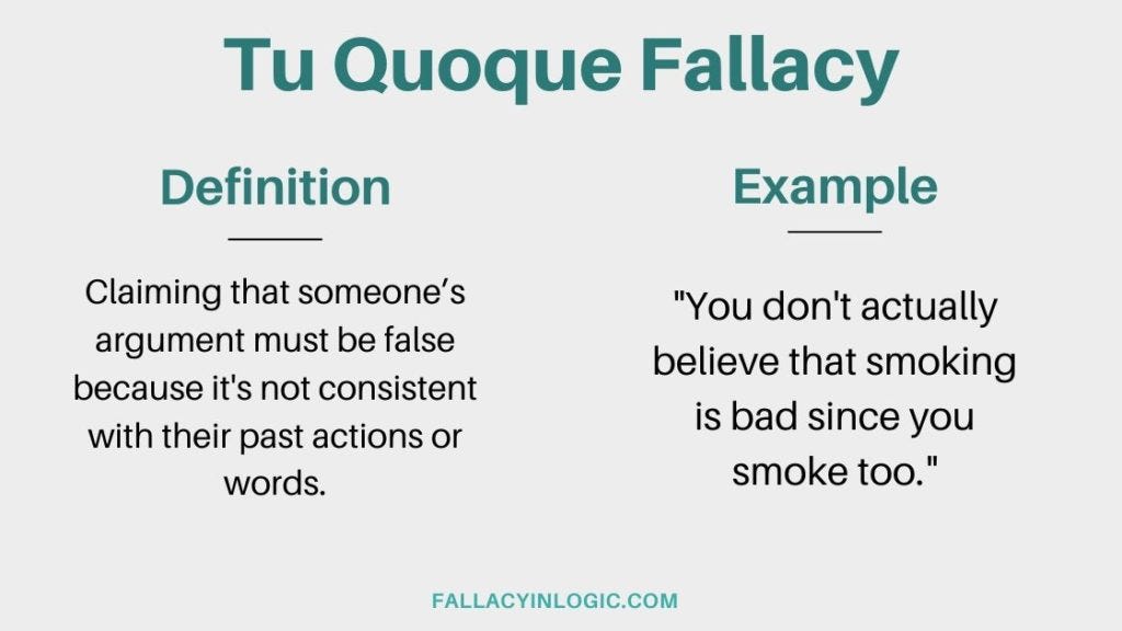 Appeal To Tradition Fallacy