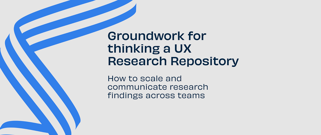 Building a learning repository in UX Research | by Sensorama Design ...