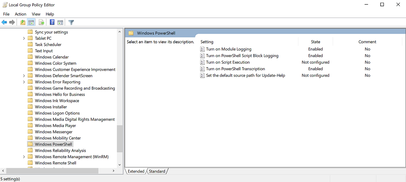 How to: Setup Powershell Logging for SIEM | by Secprentice | Medium