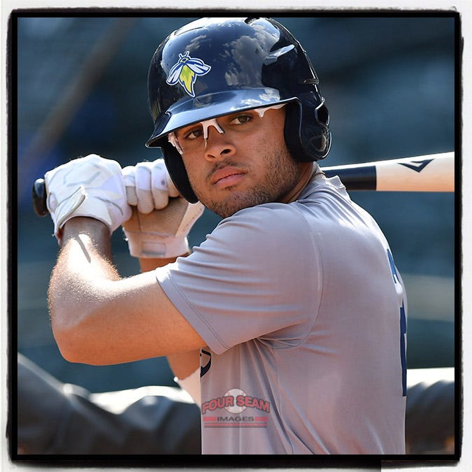 Tyler Dearden of the Greenville Drive - MiLB Snap Shots