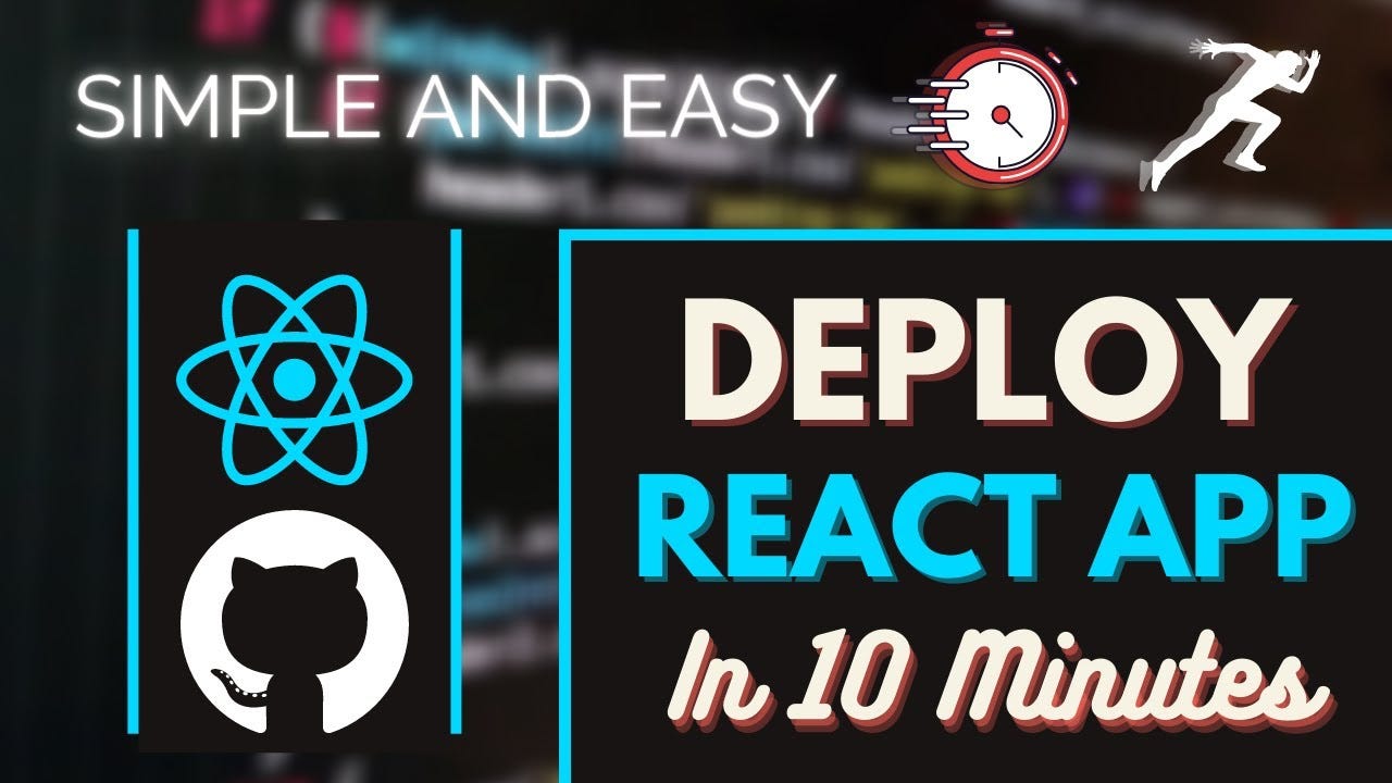 How to Deploy React Apps for Free With GitHub Pages | by Yajas Sardana | codeburst