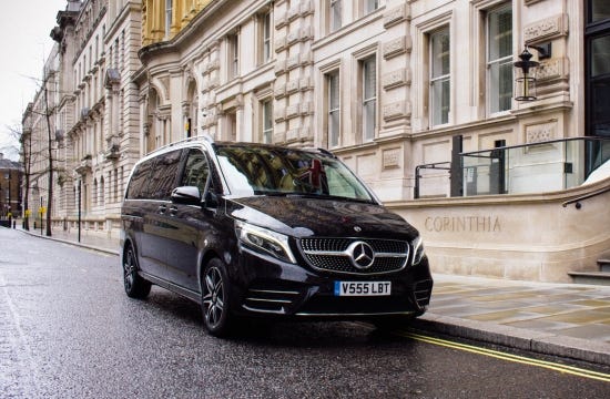 Experience Luxury Travel with a Mercedes-Benz V-Class Chauffeur Service ...