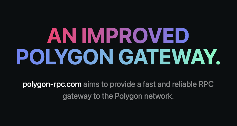 Introducing Avail by Polygon — a Robust General-Purpose Scalable Data ...