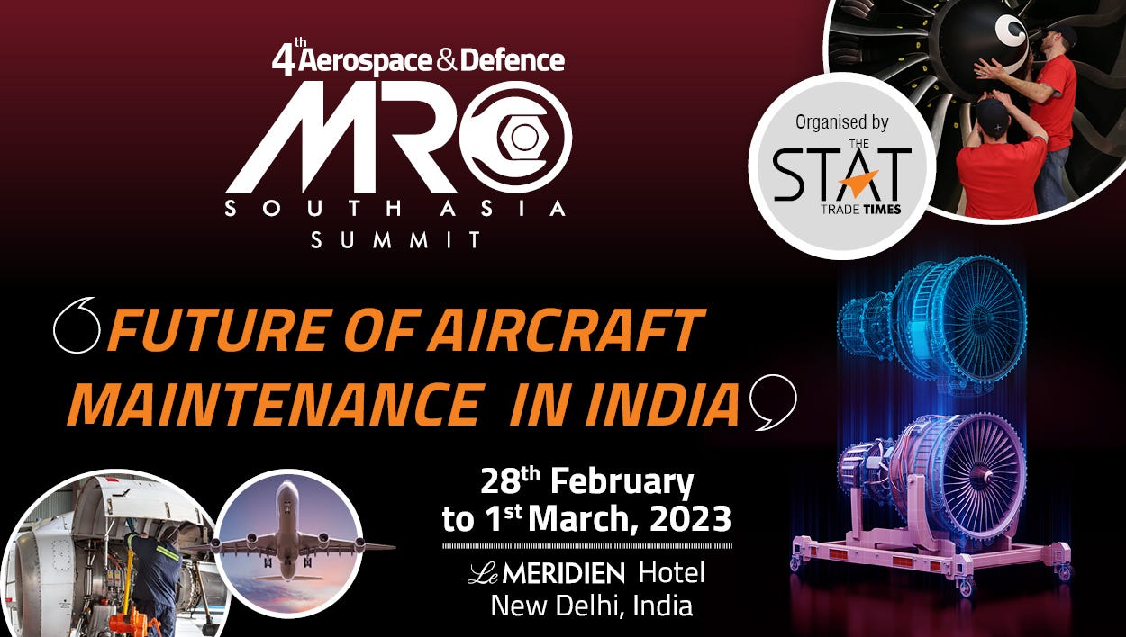 6th A&D MRO South Asia Summit 2025 | by Aerospace Media Group | Apr ...