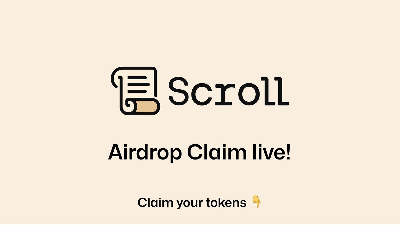 How to Get the Scroll Airdrop: A Complete Guide | by Cryps Airdrop | Nov, 2024 | Medium