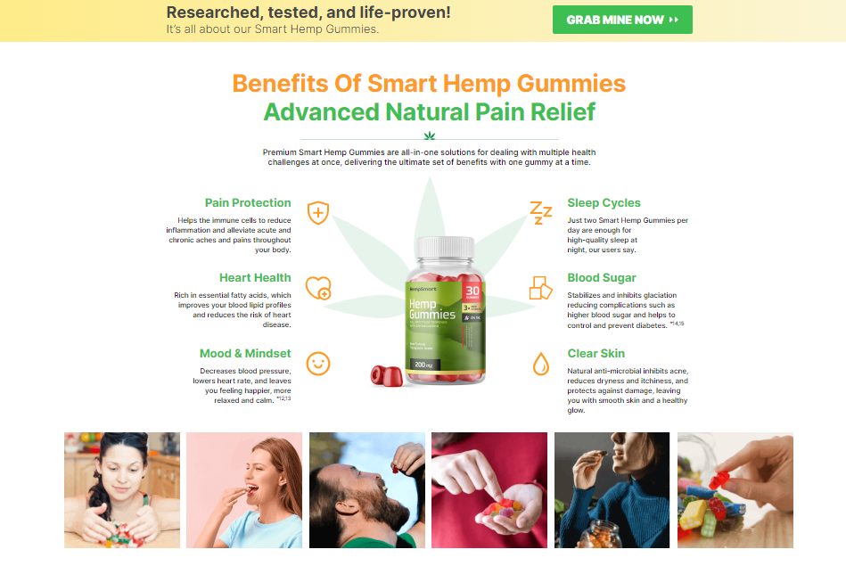 Smart Hemp Gummies Australia Reviews:-Price, Benefits, Scam & Uses ...