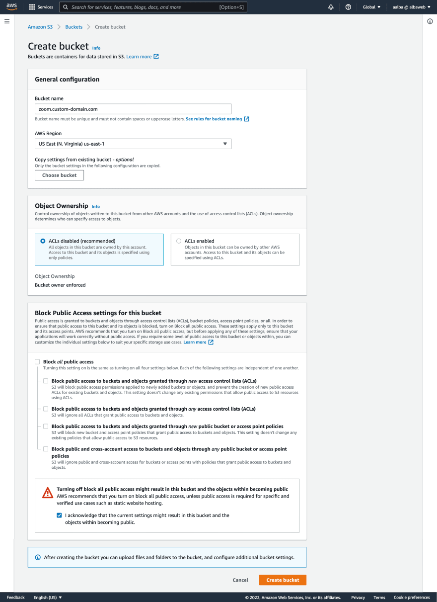 Deploying a Secure Static Site to AWS with S3, Route 53 and CloudFront | by Alba Web Studio | Medium