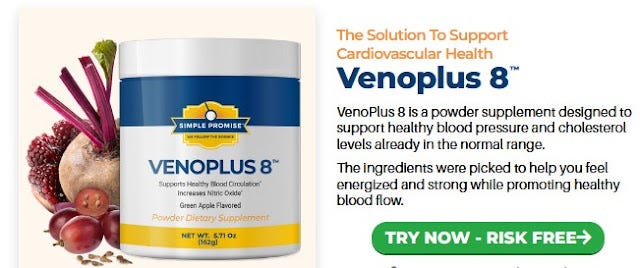 VenoPlus 8 Reviews –Supplement That Works for Elevates Boosted Blood ...