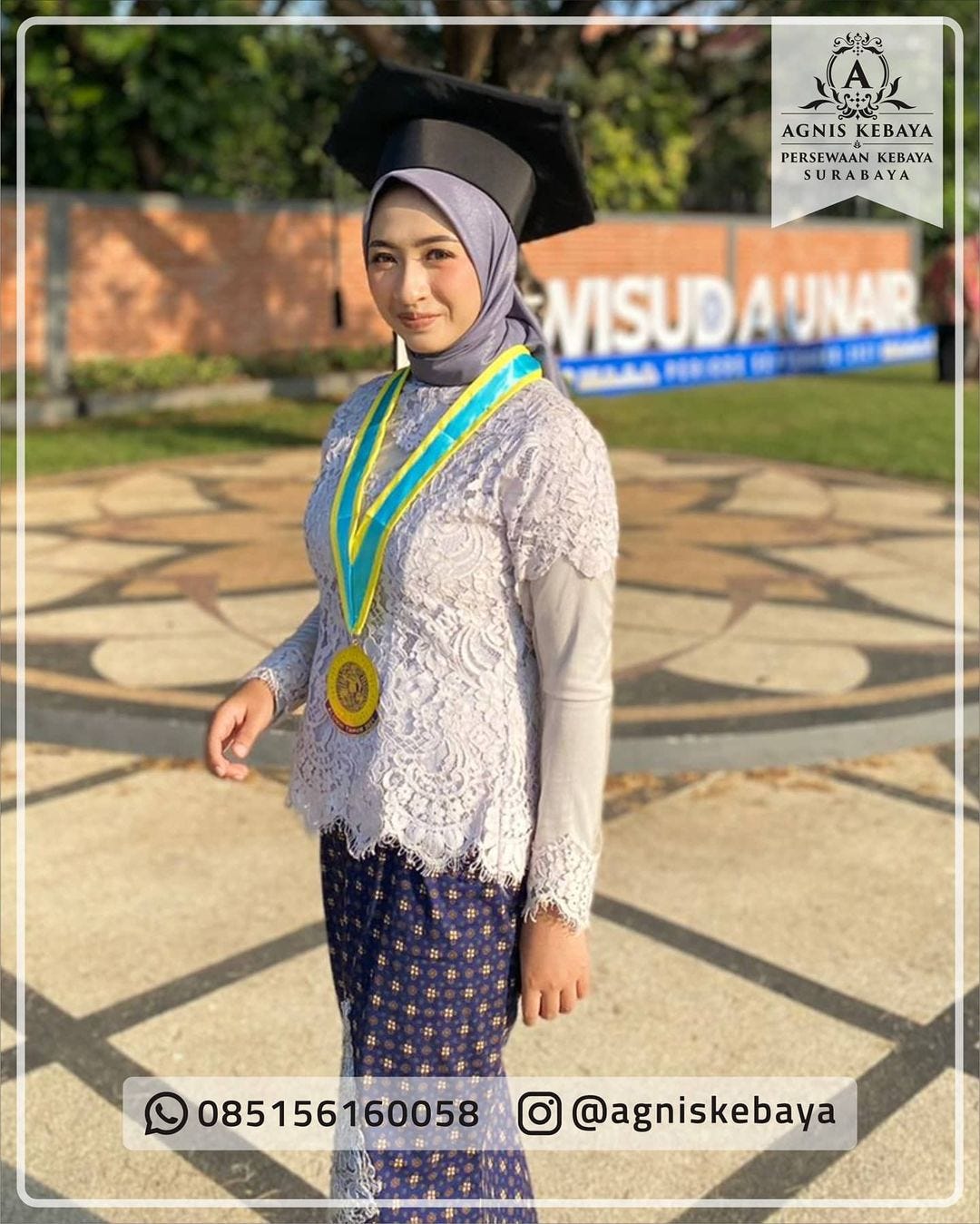 SEWA KEBAYA WISUDA SURABAYA DI AGNIS KEBAYA 085156160058 | by Sewa ...