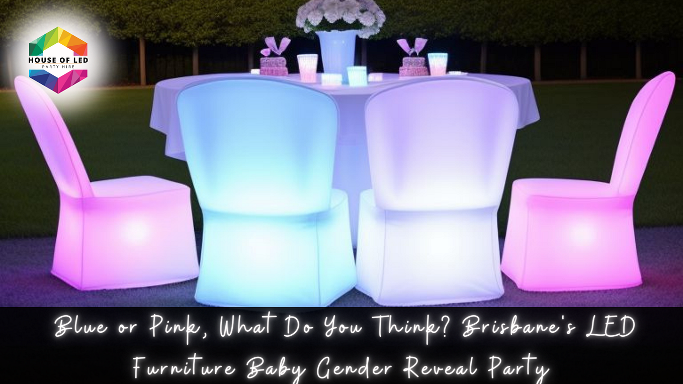 Illuminate your Event: The Must-Have LED Furniture Pieces for the ...