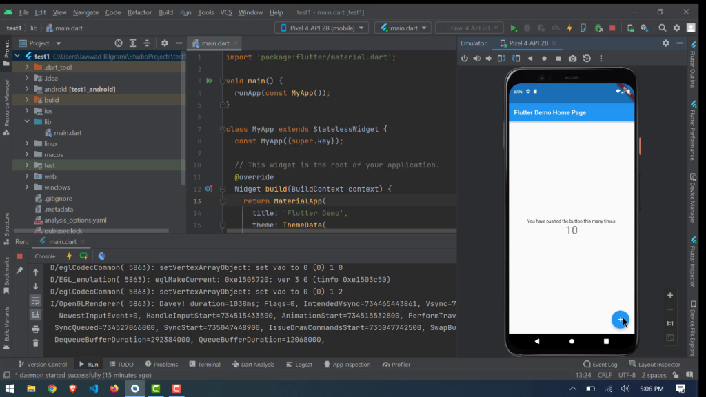 How to run your Flutter App on Physical Android Device | by Jawwad ...