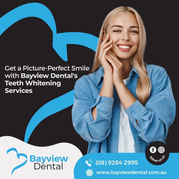 Brighten Your Smile with Teeth Whitening — Bayview Dental Claremont ...