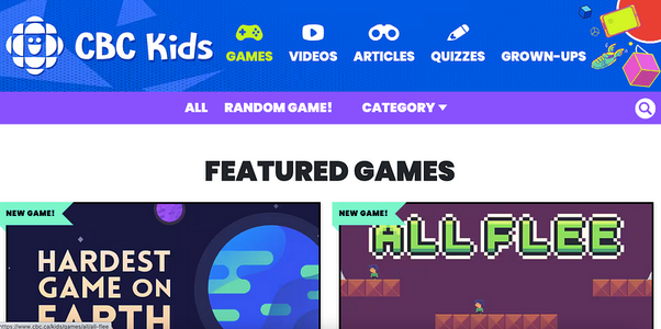 Uncovering the World of CBC Kids Games: A Gateway to Educational Fun ...
