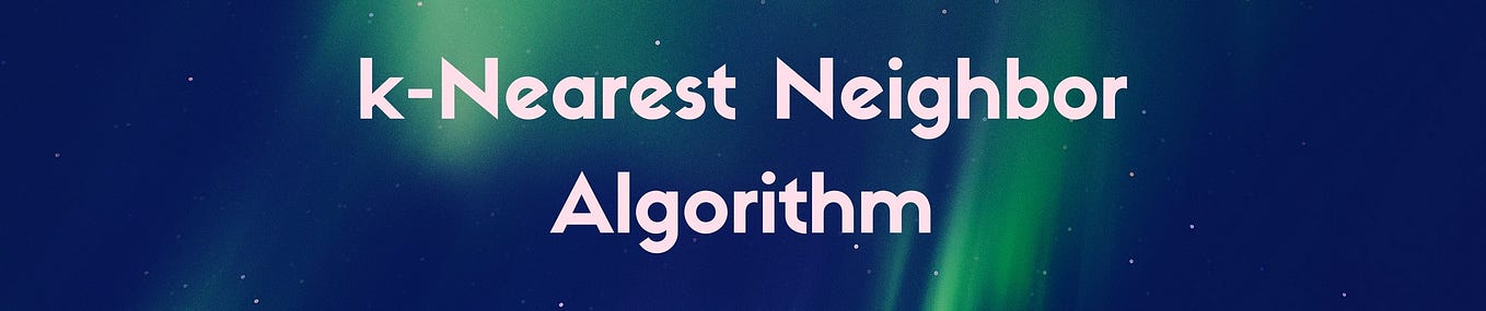 K-Nearest Neighbor Algorithm in various real World Cases | by Sachin D ...